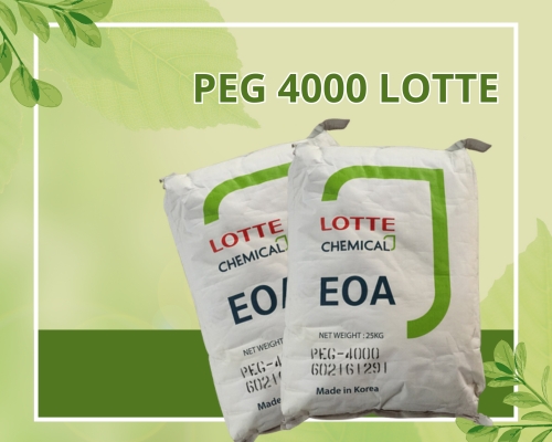 Tìm hiểu về PEG 4000 LOTTE Công dụng, ứng dụng và lợi ích