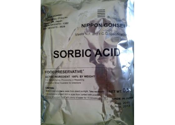 SORBIC ACID || C6H8O2 || CHỐNG NẤM MỐC || HÓA CHẤT CÔNG NGHIỆP